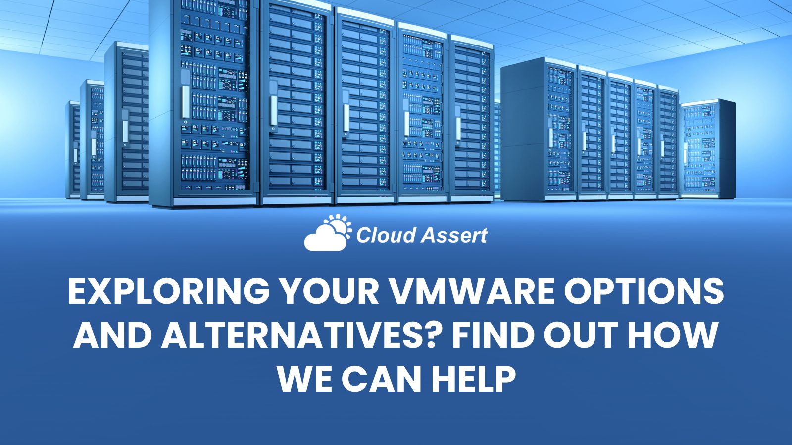 Exploring your VMware Options and Alternatives: Find Out How We Can Help
